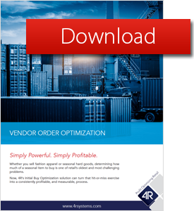 Vendor Order Optimization | 4R Systems